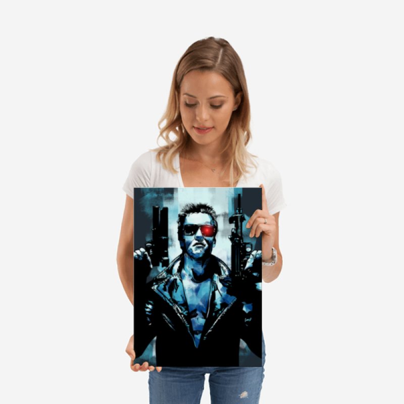 Displate Metall-Poster "Terminator"/Dekofiguren günstig Online kaufen ...