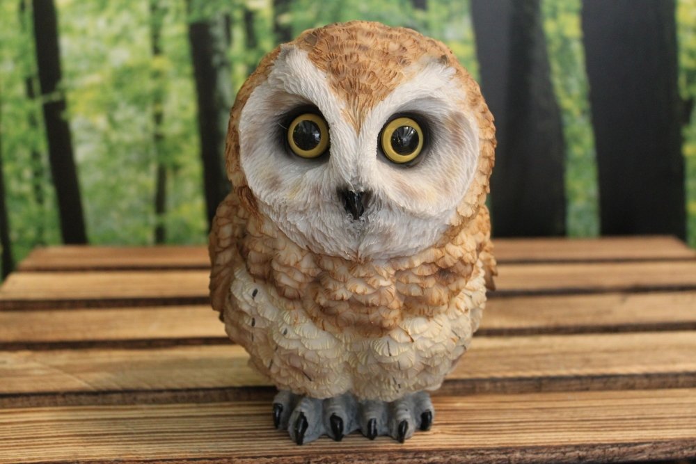 Eule braun, klein/Dekofiguren günstig Online kaufen XO-SHOP