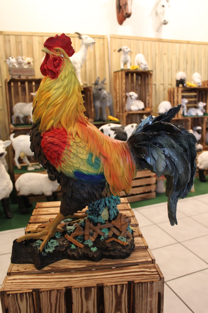 Gockel riesig/Dekofiguren günstig Online kaufen XO-SHOP